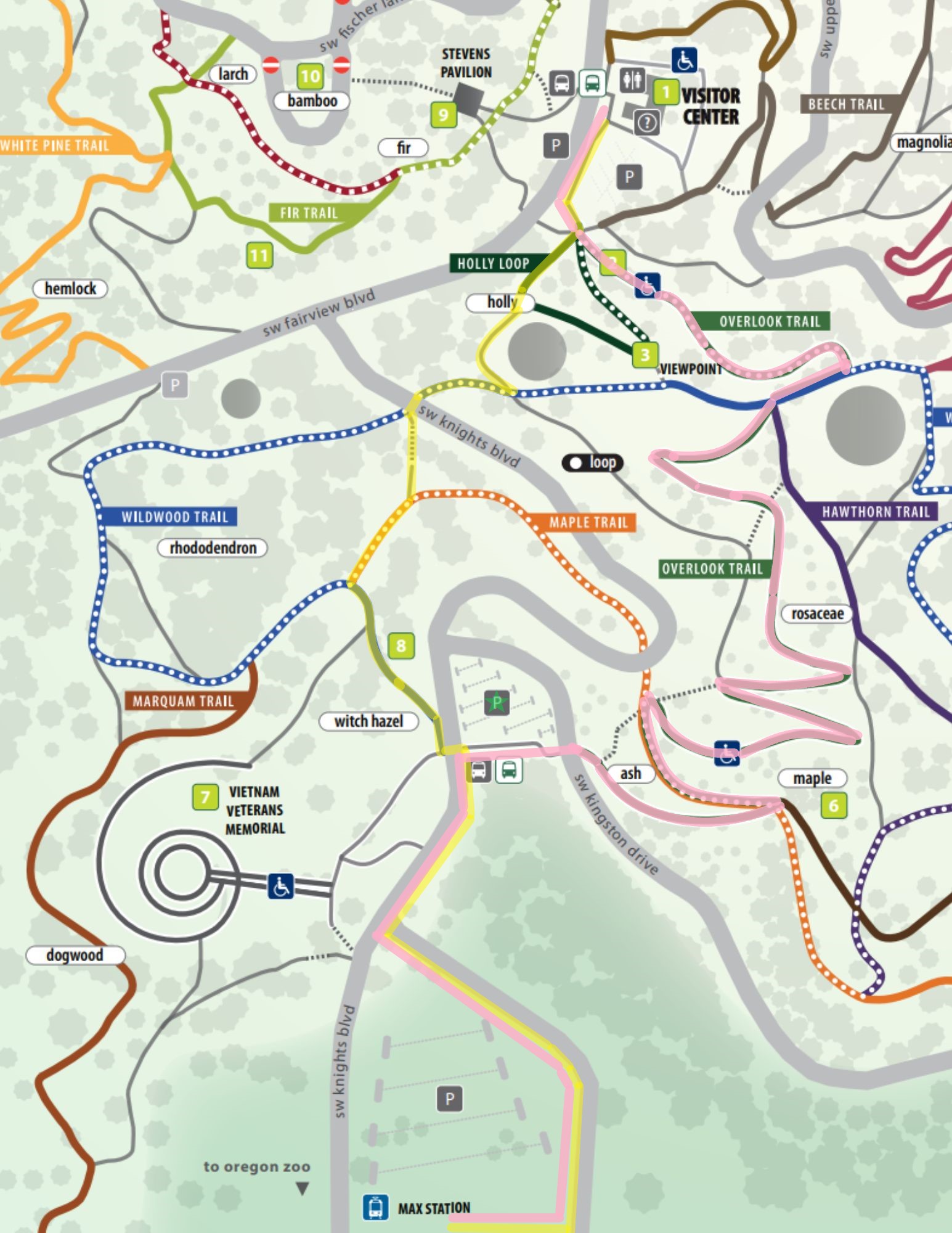 How to Visit Hoyt Arboretum Without a Car - Hoyt Arboretum